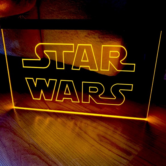 Other | Star Wars Led Neon Light Sign 8x12 | Poshmark